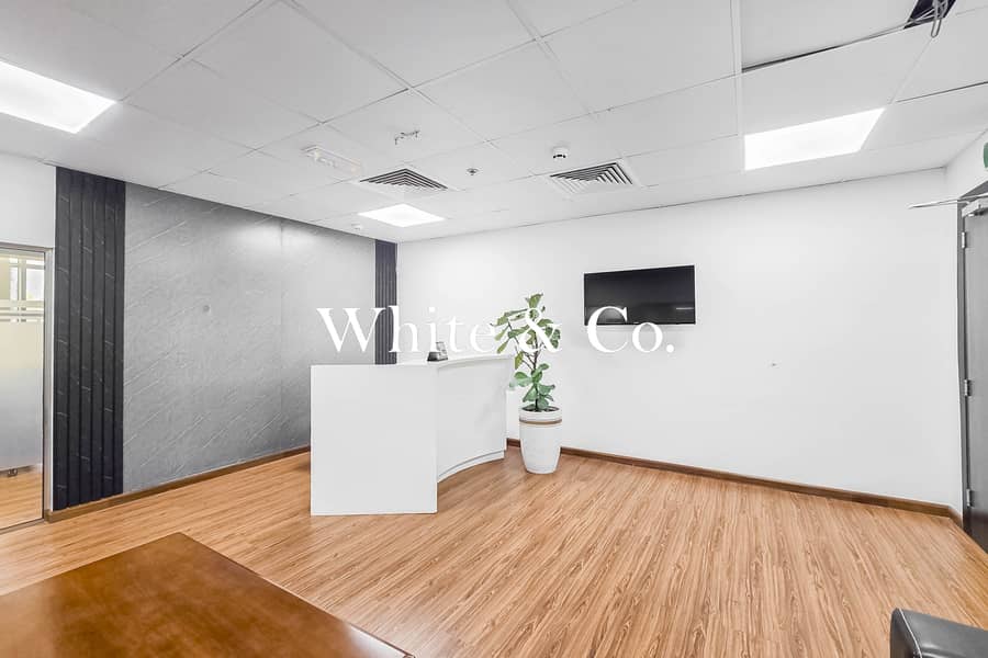 FITTED AND PARTITIONED | Mid-Floor | DMCC | Bayut.com