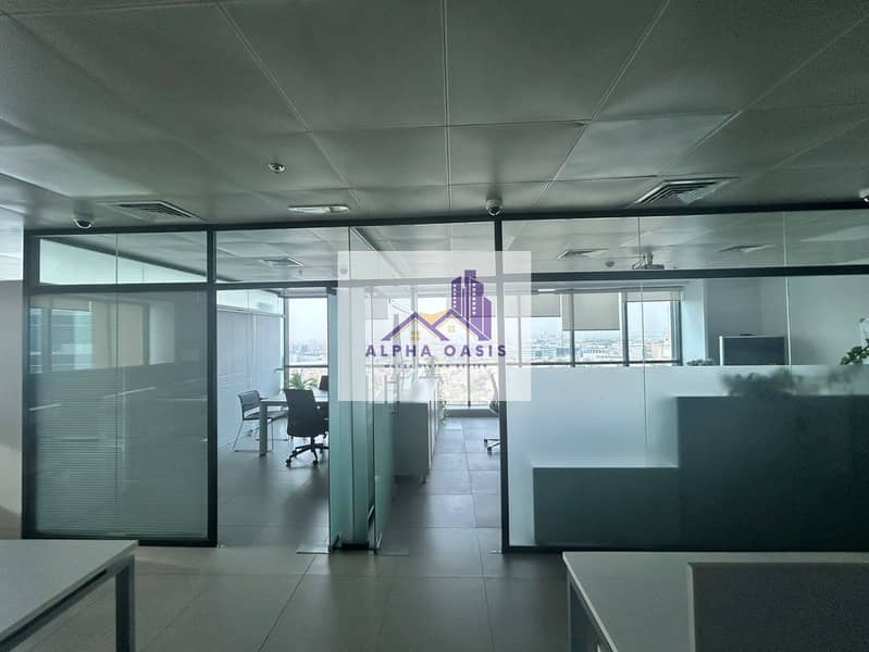 SPACIOUS | CHILLER FREE | FITTED OFFICE | FURNISHED WITH PARTITION ...
