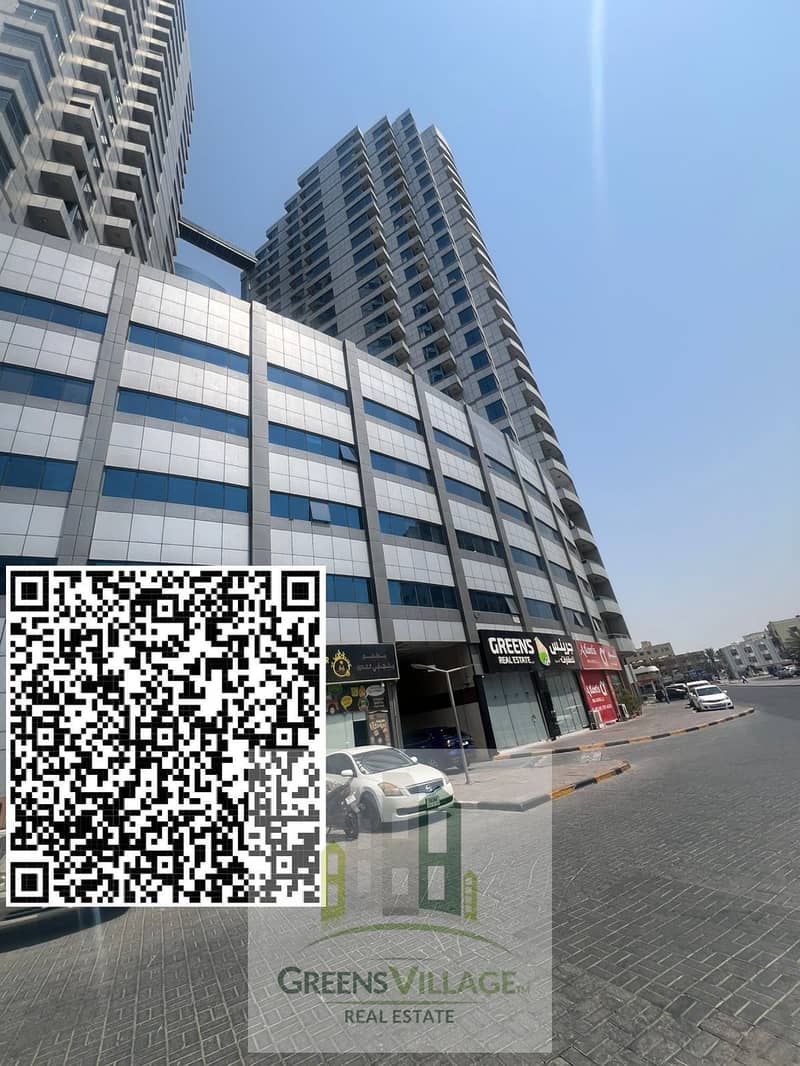 spacious office for rent in falcon tower with partitions in rashidiya ...
