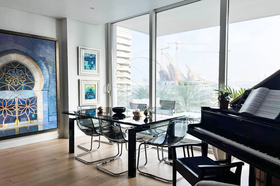 Furnished Unit | Zayed Museum and Partial Sea View | Bayut.com