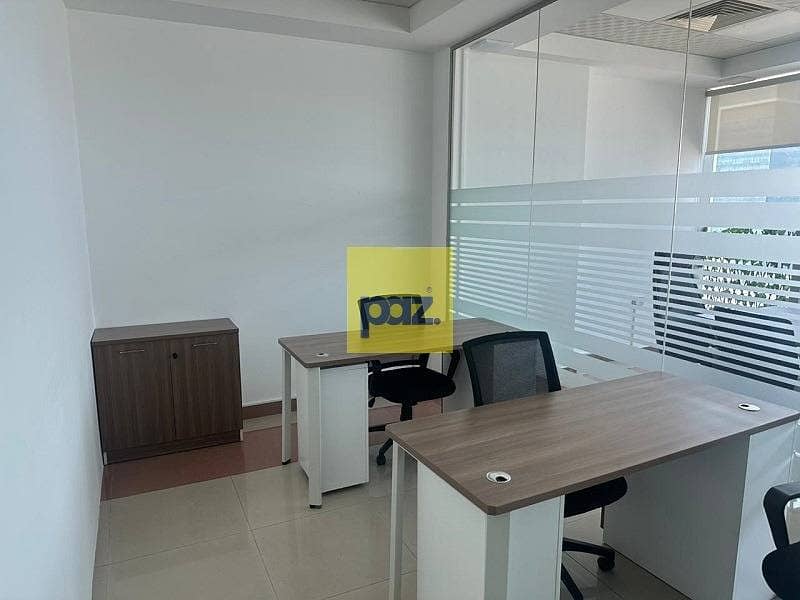 Modern Office with Partition | Close to Metro | | Bayut.com
