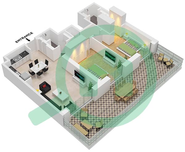 VIDA Branded | Spacious Layout | Mid Floor | Bayut.com