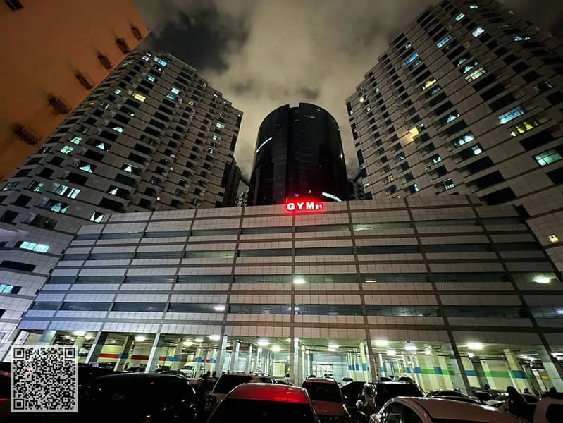 Spacious Studio Apartment | With Balcony | Falcon Towers, Ajman | Bayut.com