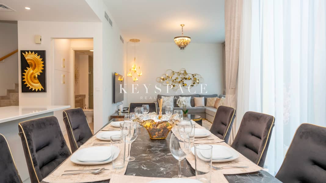 MOTIVATED SELLER l 3BR VILLA l FULLY-FURNISHED l MIDDLE UNIT | Bayut.com