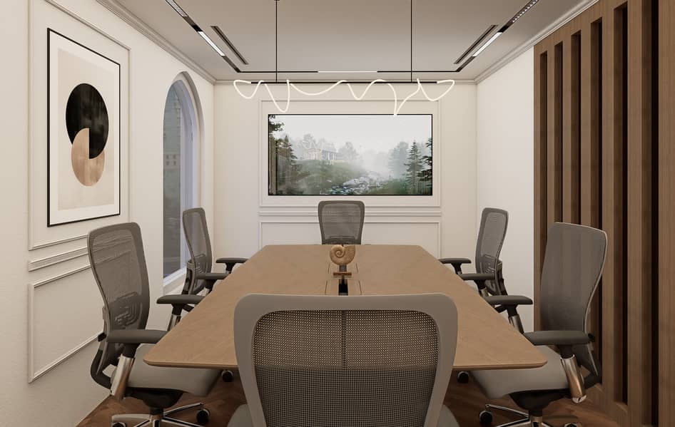 Elegant Corner Office | Brand New | Furnished | Bayut.com