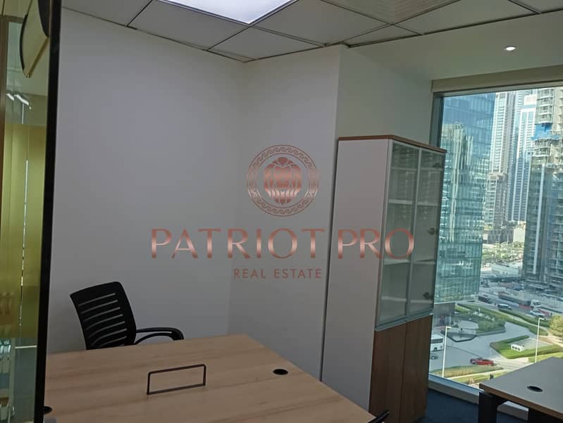 Fully Fitted Office | 200 Sq. Ft | Burj Khalifa & Road View | Ready to Move | Binary by Omniyat ...