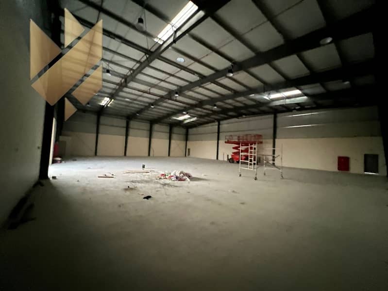 Warehouse for Rent with Yard – Al Sajja Industrial | Bayut.com