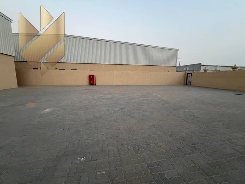 Warehouse for Rent with Yard – Al Sajja Industrial | Bayut.com