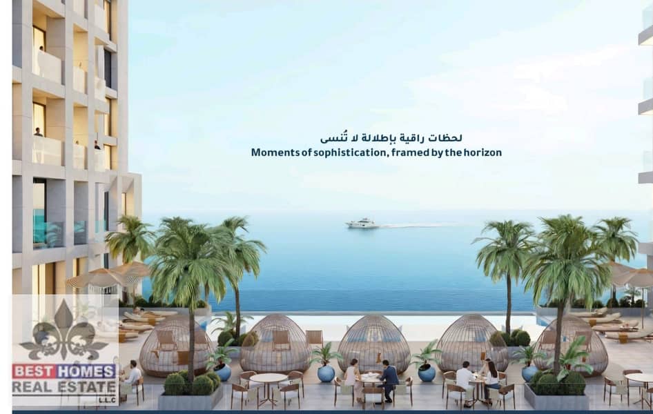 Mawjan Tower Sea View | One Bedroom Apartment | 5% Down Payment No ...