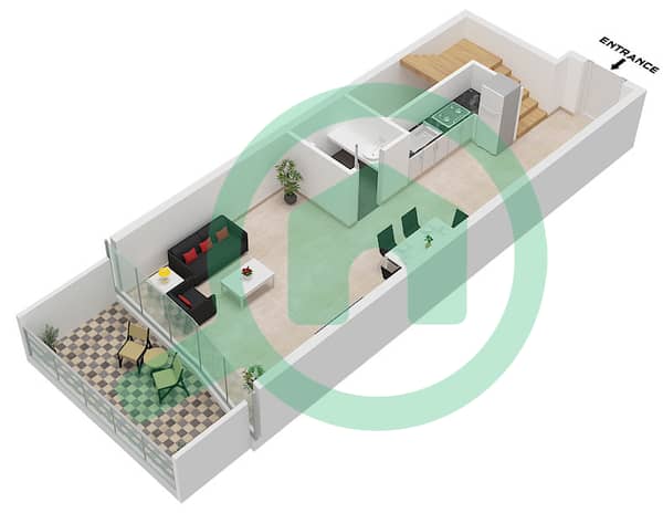 Serene Beach Living | Spacious 1 Bedroom | Premium Views | Bayut.com