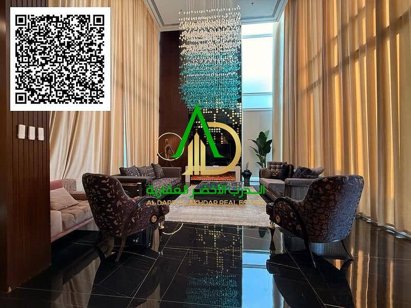 Enjoy a luxurious lifestyle in this fully furnished 6-bedroom villa ...