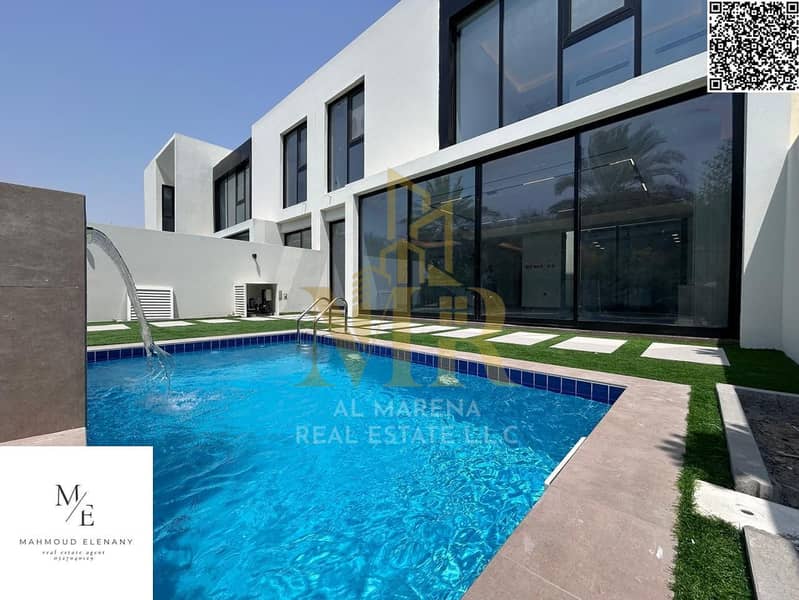 Luxury Villa for Sale in Al Zorah – Samarat, 4 Bedrooms, Private Pool ...
