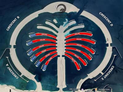 Residential Plots for Sale in The Beach Collection, Palm Jebel Ali ...