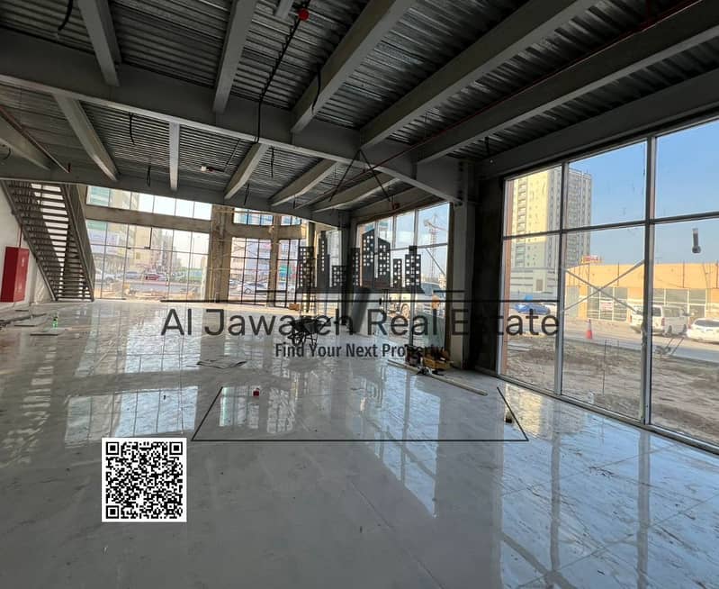 A prime shop for rent in Al Hamidiya 1, boasting a spacious 3,545 sq ft ...