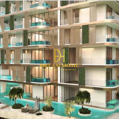 Luxury 1 BHK + Study with Private Pool | Peace Lagoons, Dubai Land ...