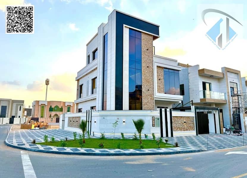 For sale in Al Yasmin, a very excellent design, five master bedrooms, a ...