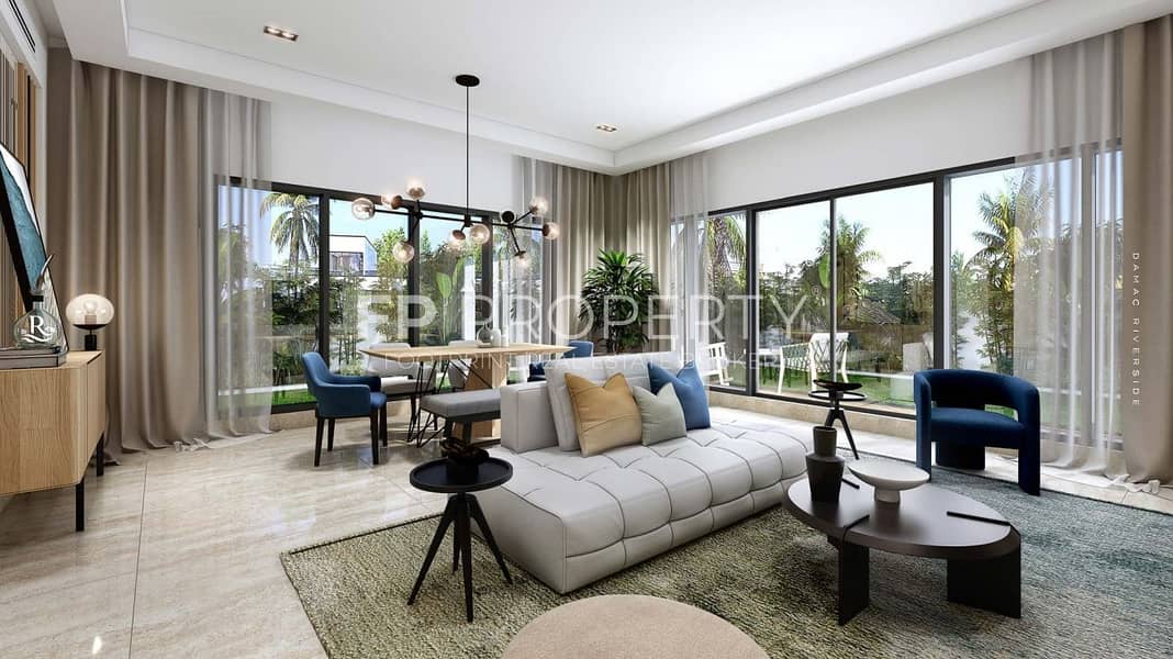 4BR VILLA- Genuine Resale- SAGE RIVERSIDE by DAMAC | Bayut.com