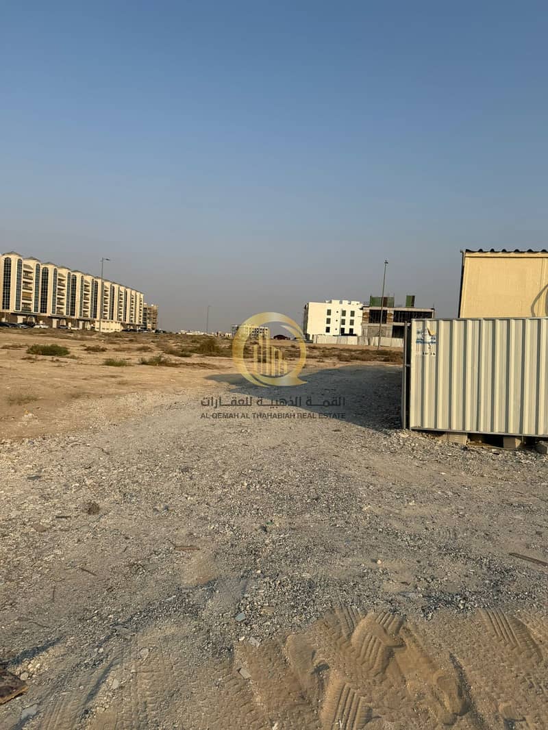 Commercial land for sale in Telal City, permit G+3, prime location ...