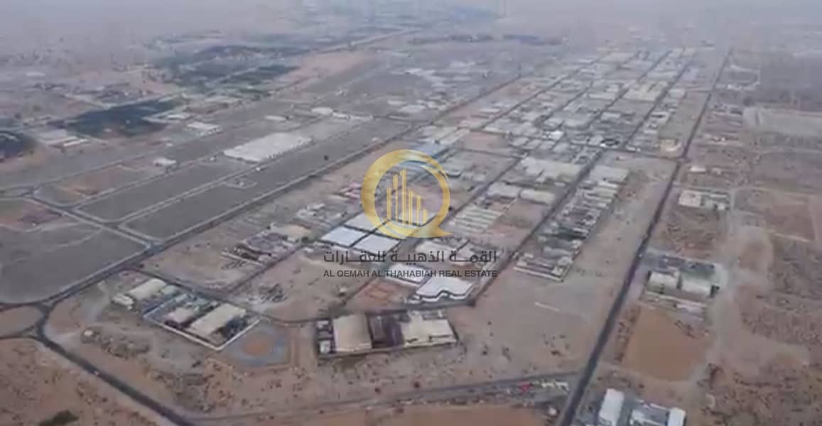 A corner plot in the industrial district in Al-Hano Al-Jaleel in Block ...