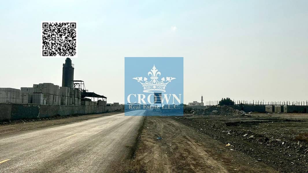 TWO SIDE CORNER INDUSTRIAL PLOT FREE HOLD (11,816 sq. m) FOR SALE IN AL ...
