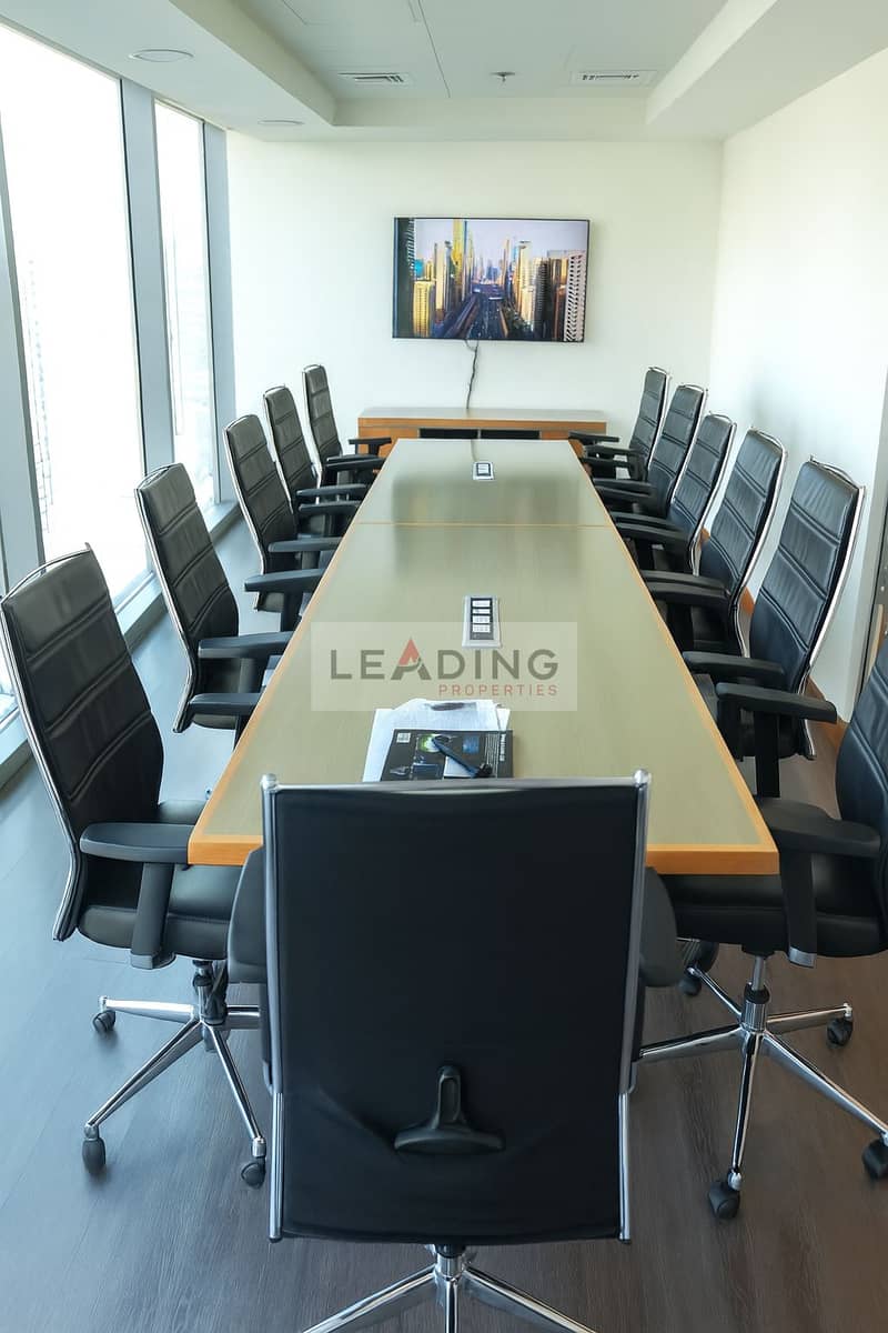 Signature Executive Office with Designer Finish & Skyline Views | Bayut.com