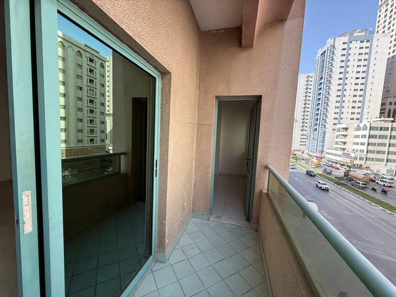 Free A/C, spacious 2BR + living room, 3 balconies, open main road view ...