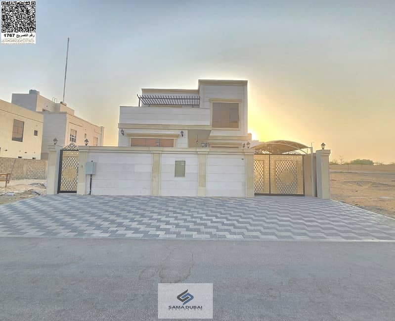 For sale in Al Zahia – Luxury villa with 4 master bedrooms | Roof ...