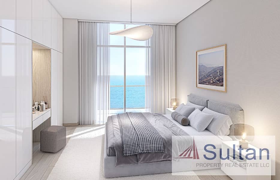 Sea and shore view Cape Hayat 1BR, MINA vibes | Bayut.com