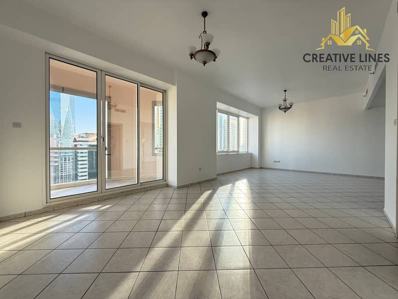 WELL MAINTAINED | SPACIOUS 3-BHK | MAID ROOM & BALCONY | Bayut.com