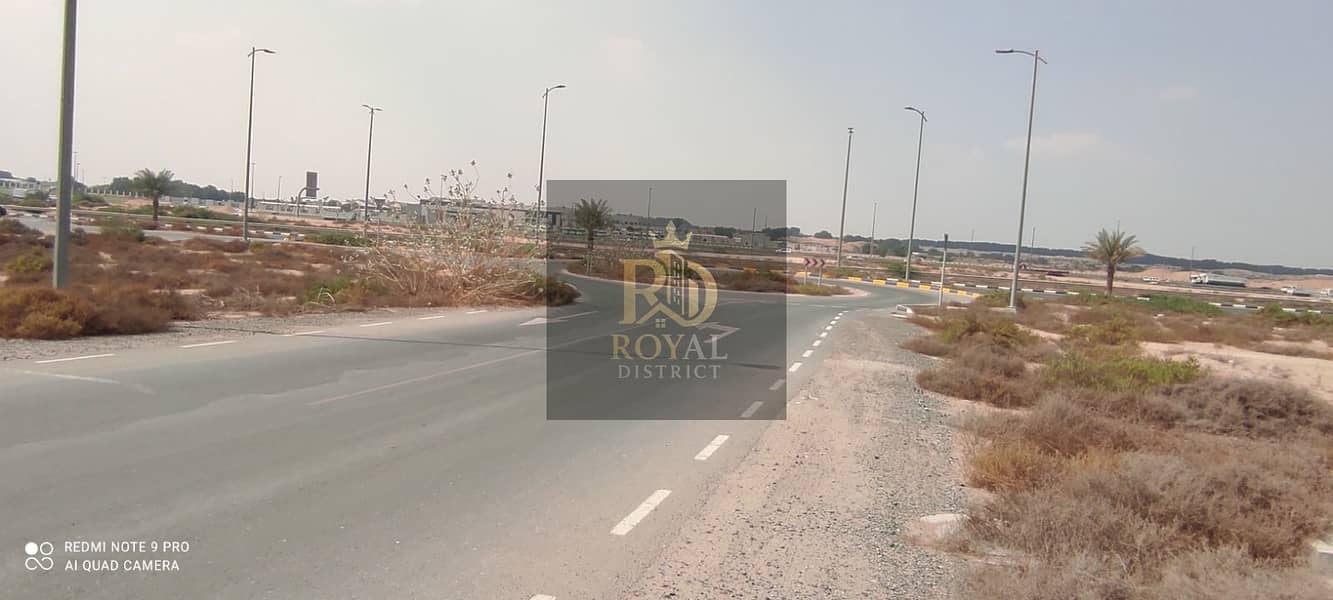 Prime Residential Plot in Al Hoshi | 20,000 sqft | Corner Access on ...