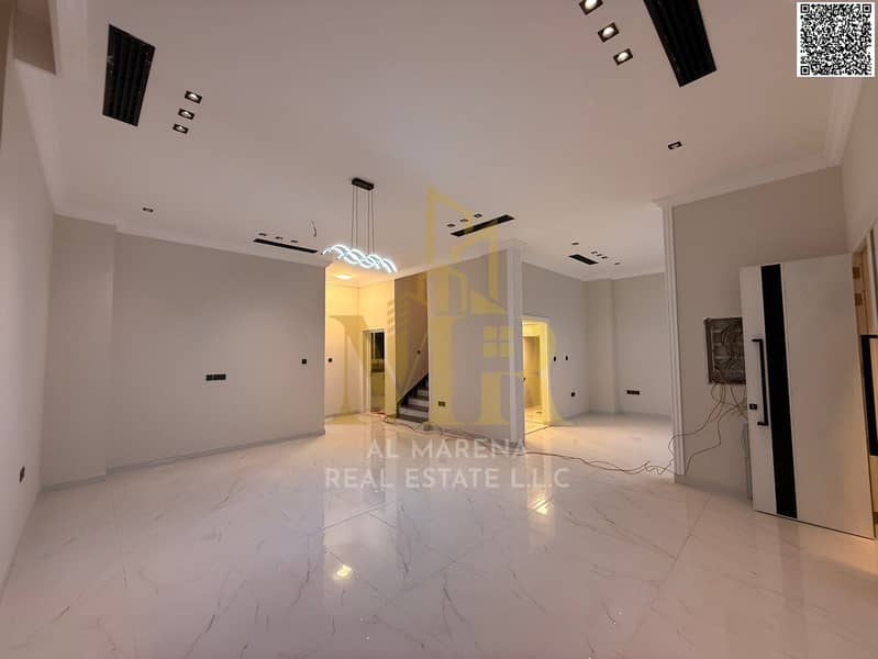 Modern two-story villa + roof with a sophisticated contemporary design ...