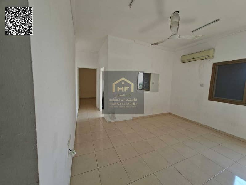 One bedroom and living room for annual rent in Al Rawda 2. Split AC ...