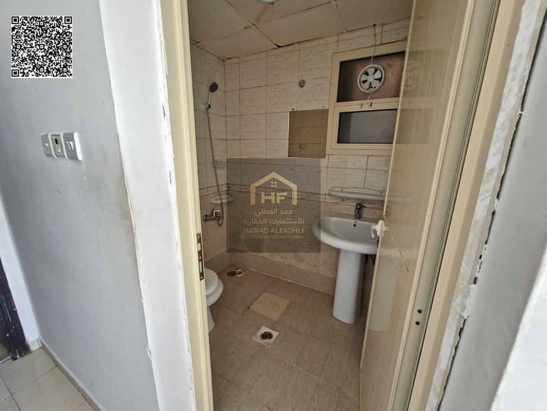 One bedroom and living room for annual rent in Al Rawda 2. Split AC ...