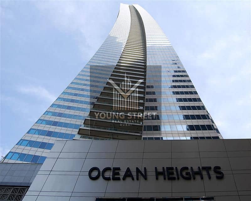 Full Ocean View | Luxury 3BR + Maid | Ocean Heights | Unfurnished ...