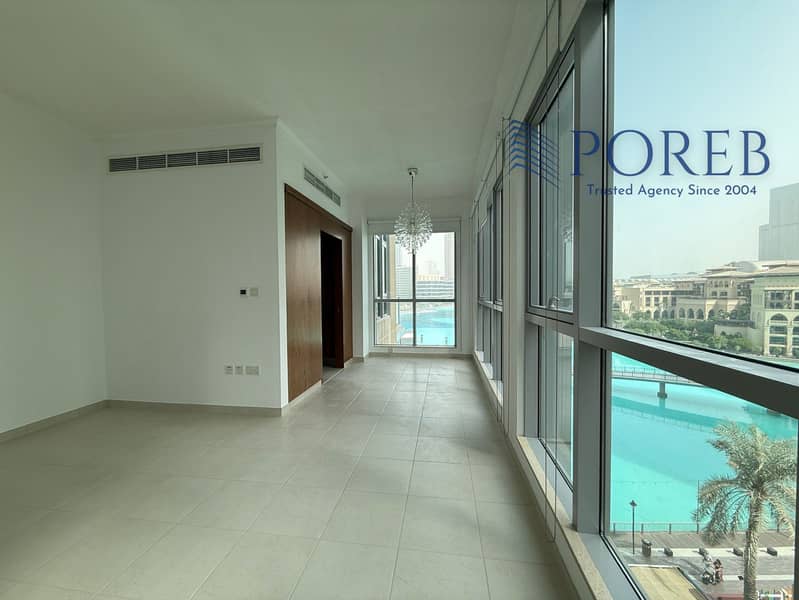 3 Bed + M | Fountain & Burj View | Vacant | Bayut.com