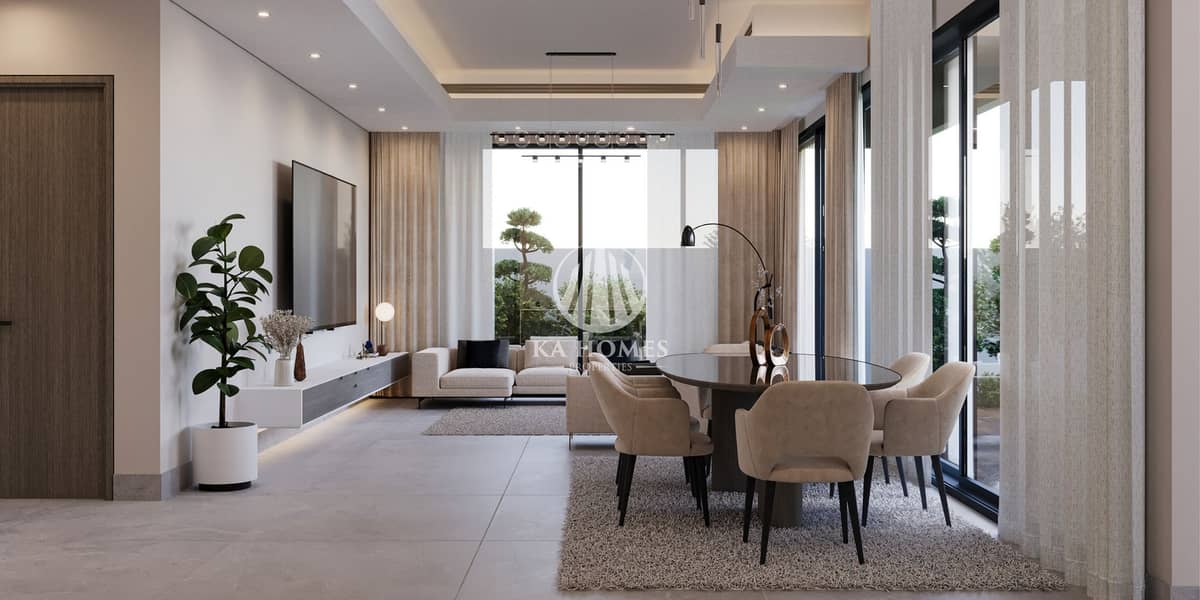 5-BR Villa with Private Majlis | Smart Home | Spacious Layout | Only 10 ...