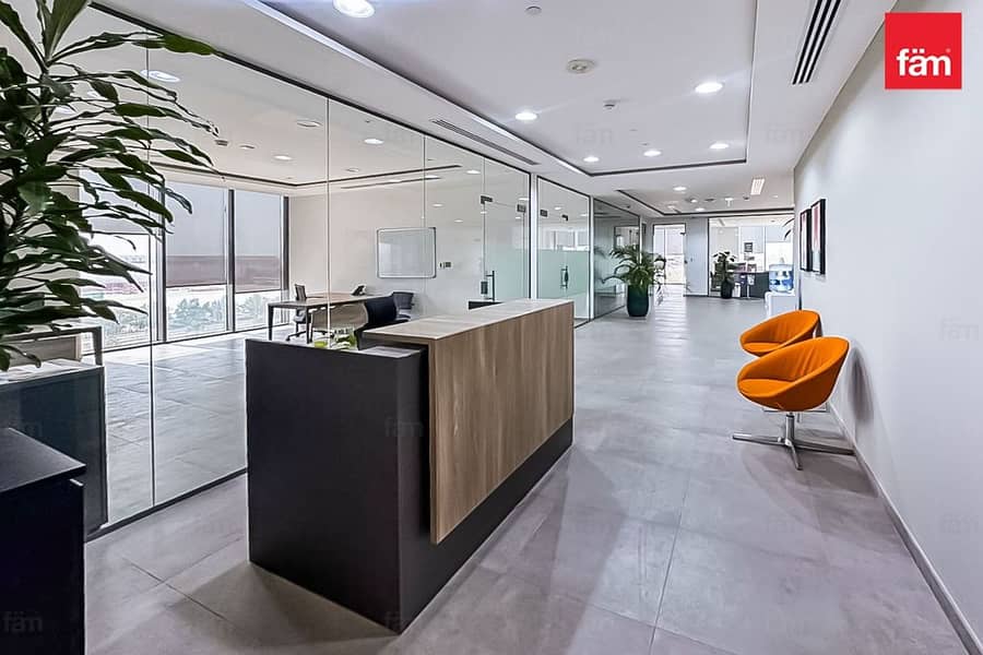 Spacious Luxurious Office In Executive Building | Bayut.com