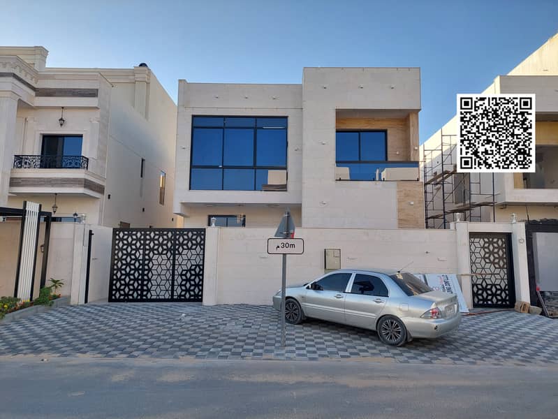 Modern villa for sale, registration fees included, with bank financing ...