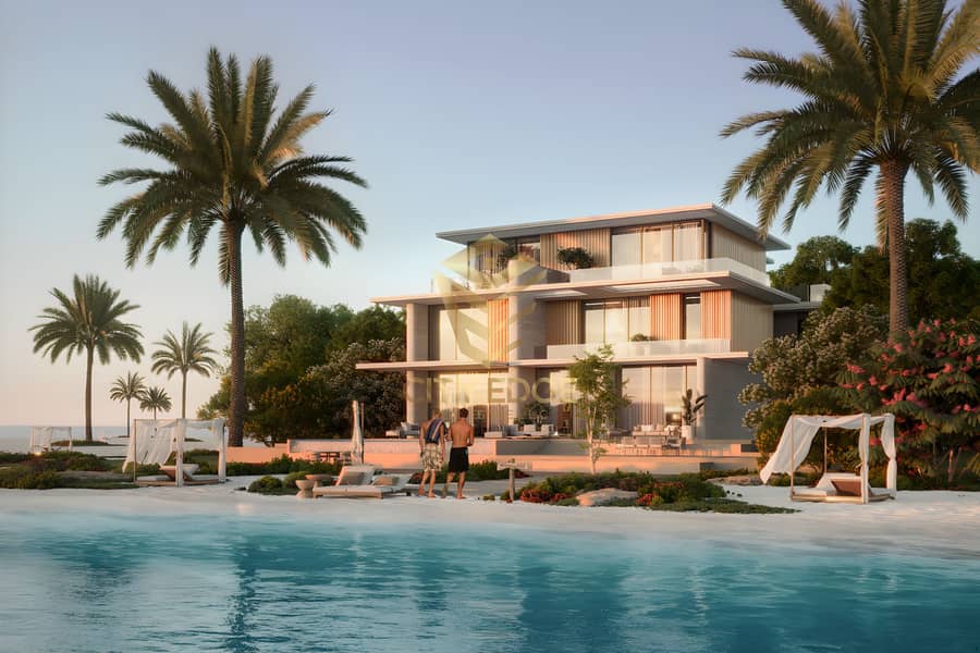 LUXURY VILLA 5 BED-NATURAL ISLAND-ACCES BEACH-5%DP | Bayut.com