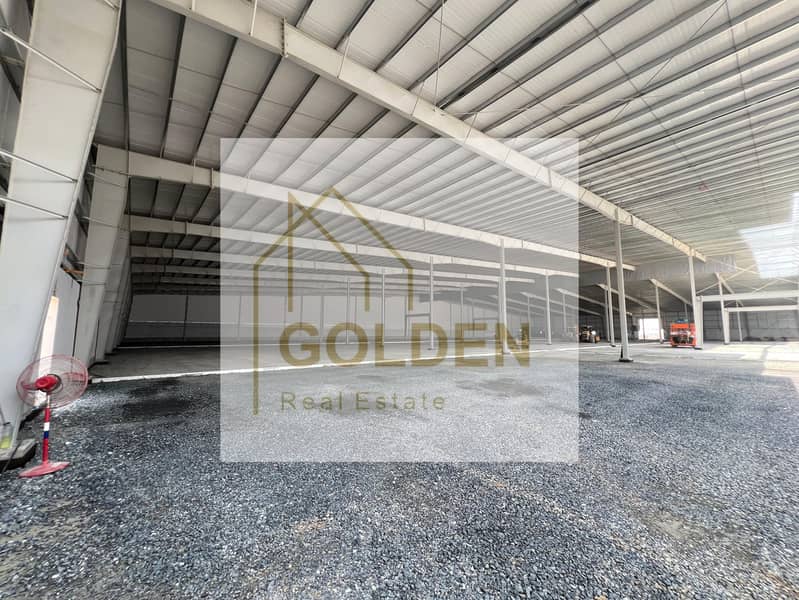 60 kW electricity, high-capacity storage warehouse with direct front ...