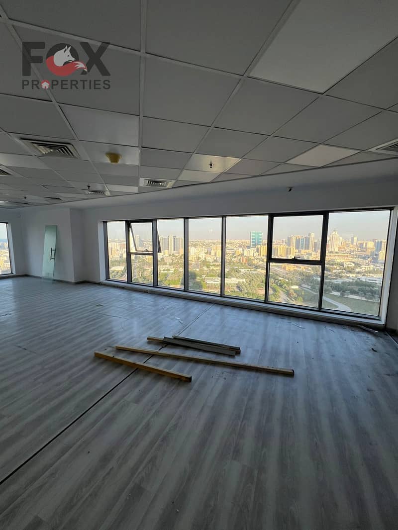 Free AC | Free parking | Commercial office for rent in Al Rashidiya ...