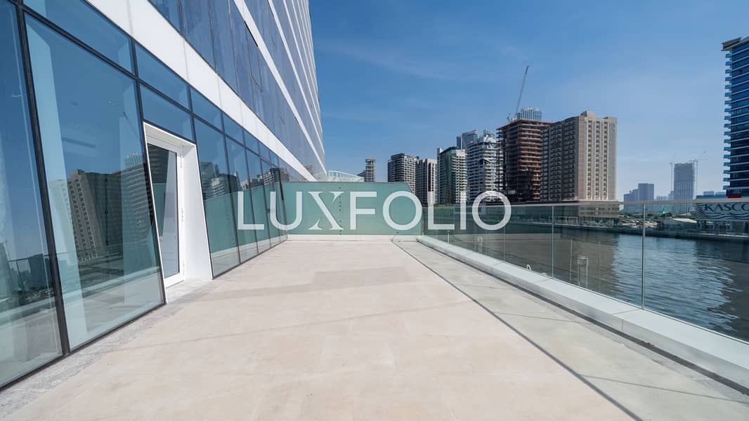 Large Private Terrace | Vacant | Canal View | Bayut.com