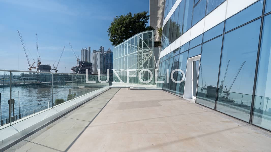 Large Private Terrace | Vacant | Canal View | Bayut.com