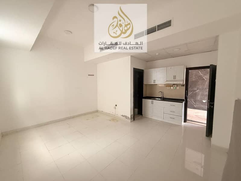 A spacious studio apartment with a large kitchen, close to all services ...