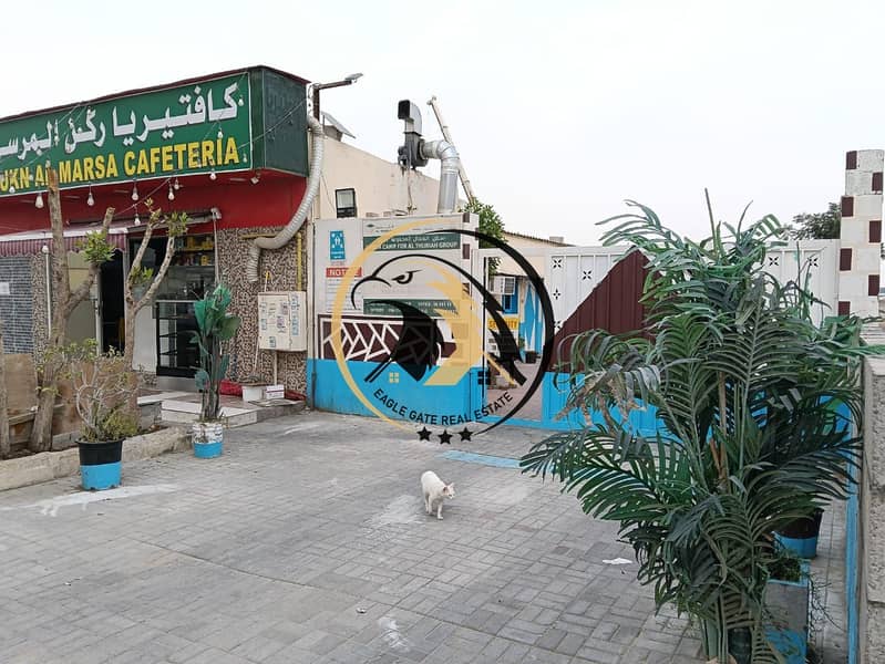 Prime Labour Camp Investment in Saja – 47 Rooms, 2 Shops on Main Road ...