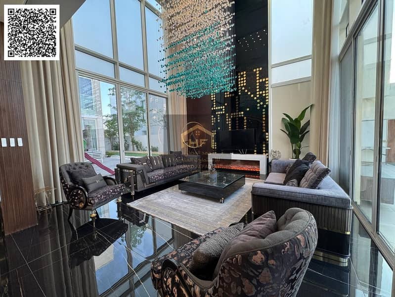 Villa for sale in Al Zorah area, surrounded by stunning natural scenery ...