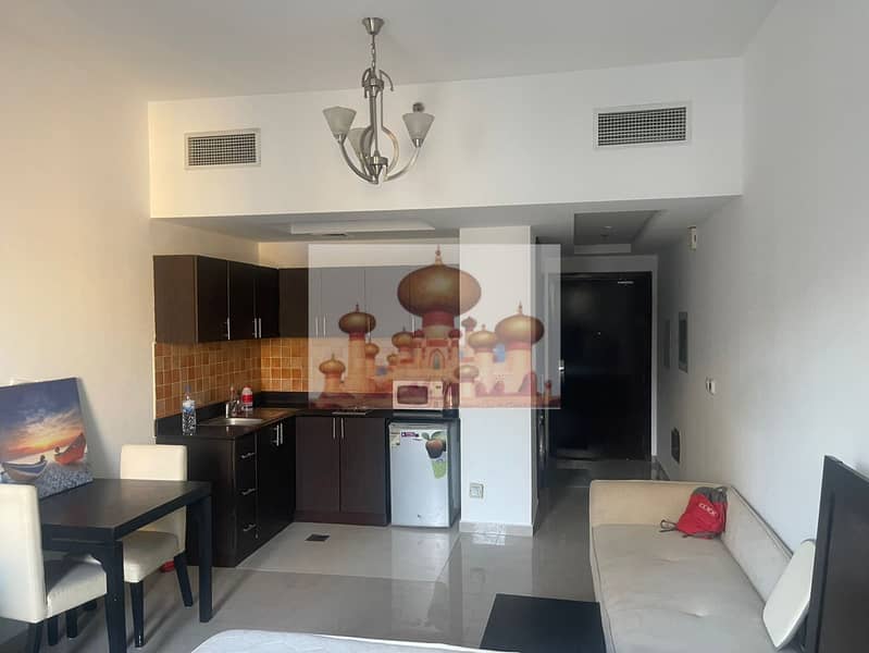 CHILLERS FREE! Fully Furnished Studio Flat For Rent in JVC Hanover ...