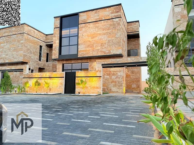 Villa for sale directly from the owner in Al Zahia with a 20-meter ...
