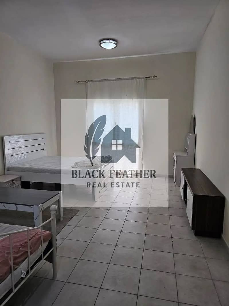 FURNISHED STUDIO/ NEAR METRO/ LARGE LAYOUT | Bayut.com