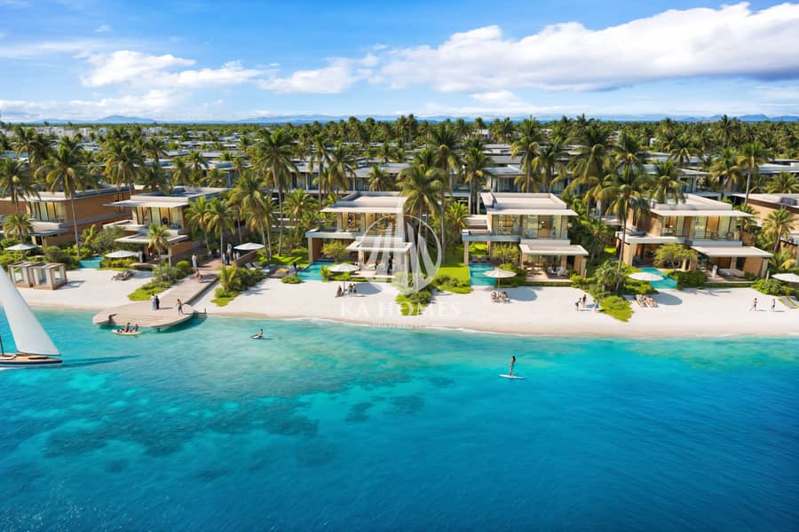 5-bedroom beachfront villa with a high return on investment | Bayut.com